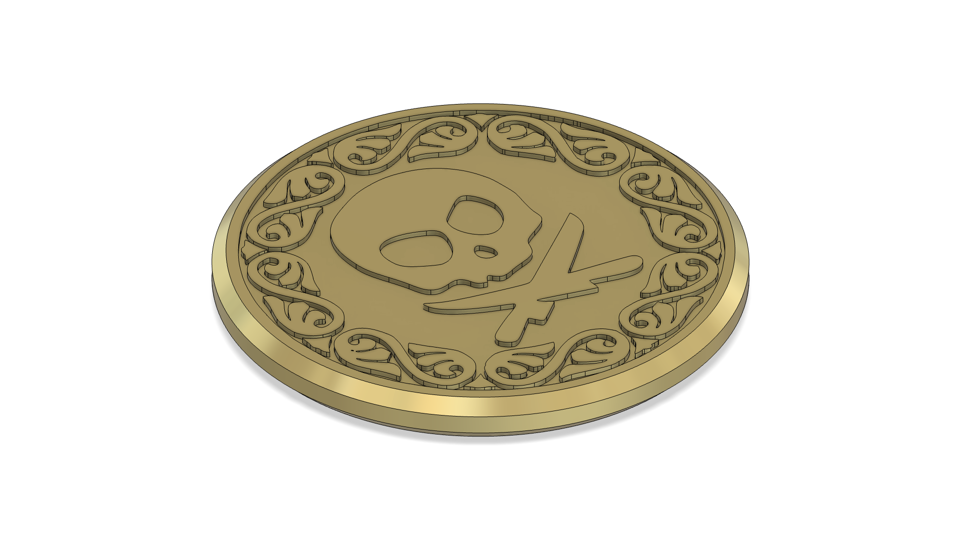Pete's Pirate Life Challenge Coin by blueridgeprintco | Download free ...