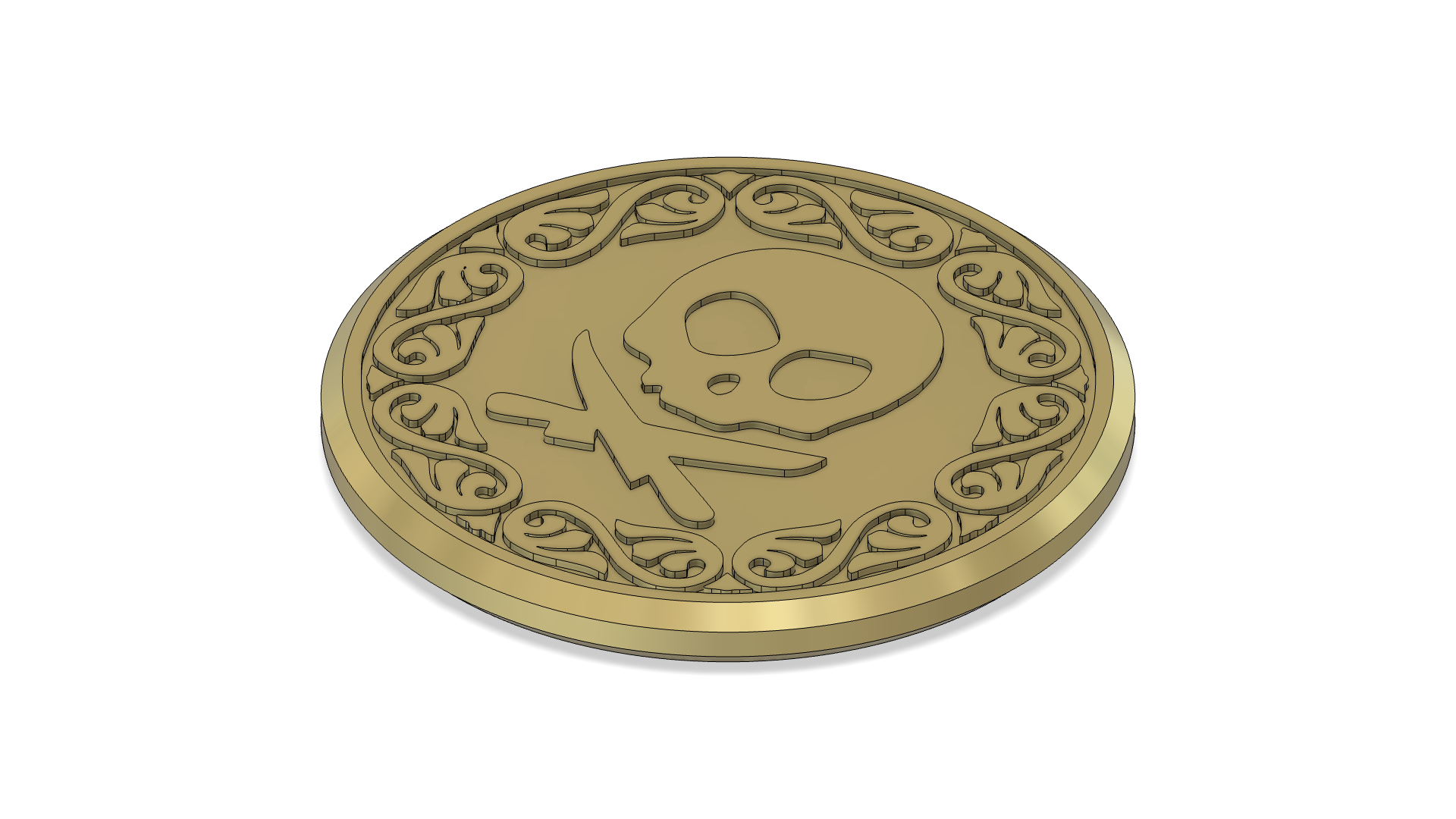 Pete's Pirate Life Challenge Coin by blueridgeprintco | Download free ...