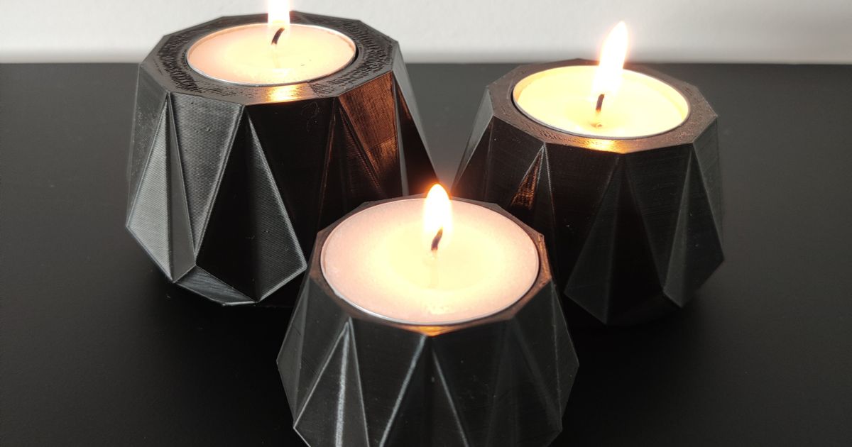 Candle holder by PrintingUp | Download free STL model | Printables.com
