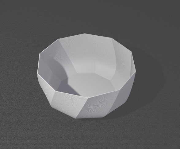 low poly twist bowl by G El Rey | Download free STL model | Printables.com