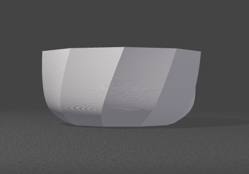 low poly twist bowl by G El Rey | Download free STL model | Printables.com