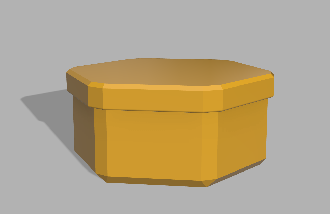 Hexagonal Box by Alexey Bychko | Download free STL model | Printables.com