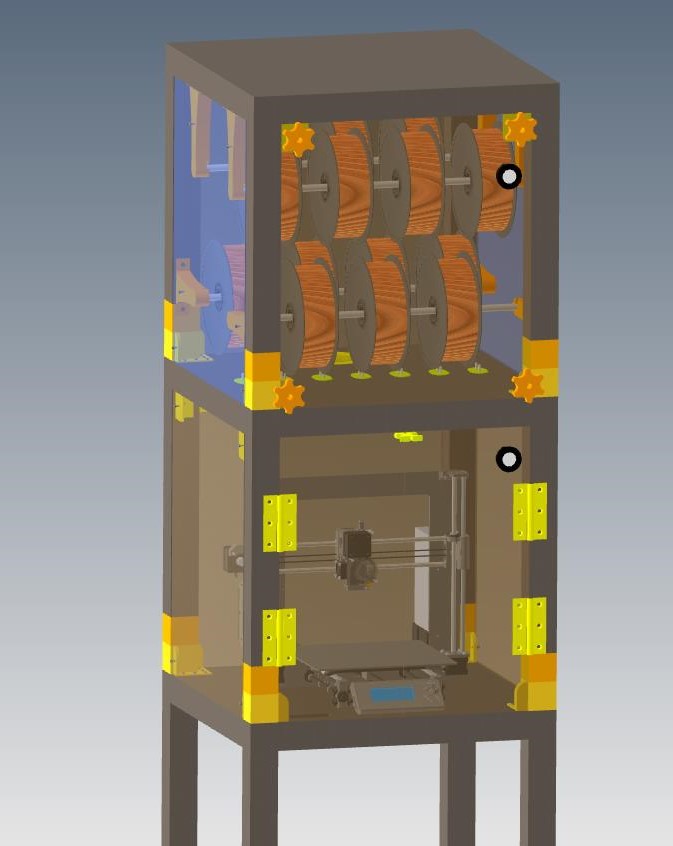 Lack enclosure MK4 / MK3... by SteveQ | Download free STL model ...