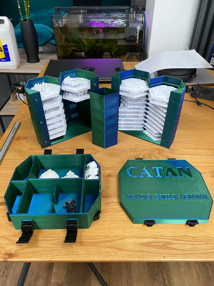 Settlers Of Catan Box (Carry Case) by Stuntman021 | Download free STL ...