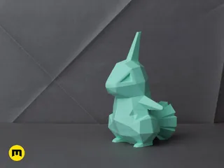 Low Poly Pokemon Collection Generation 2 by 3Demon | Download free STL ...