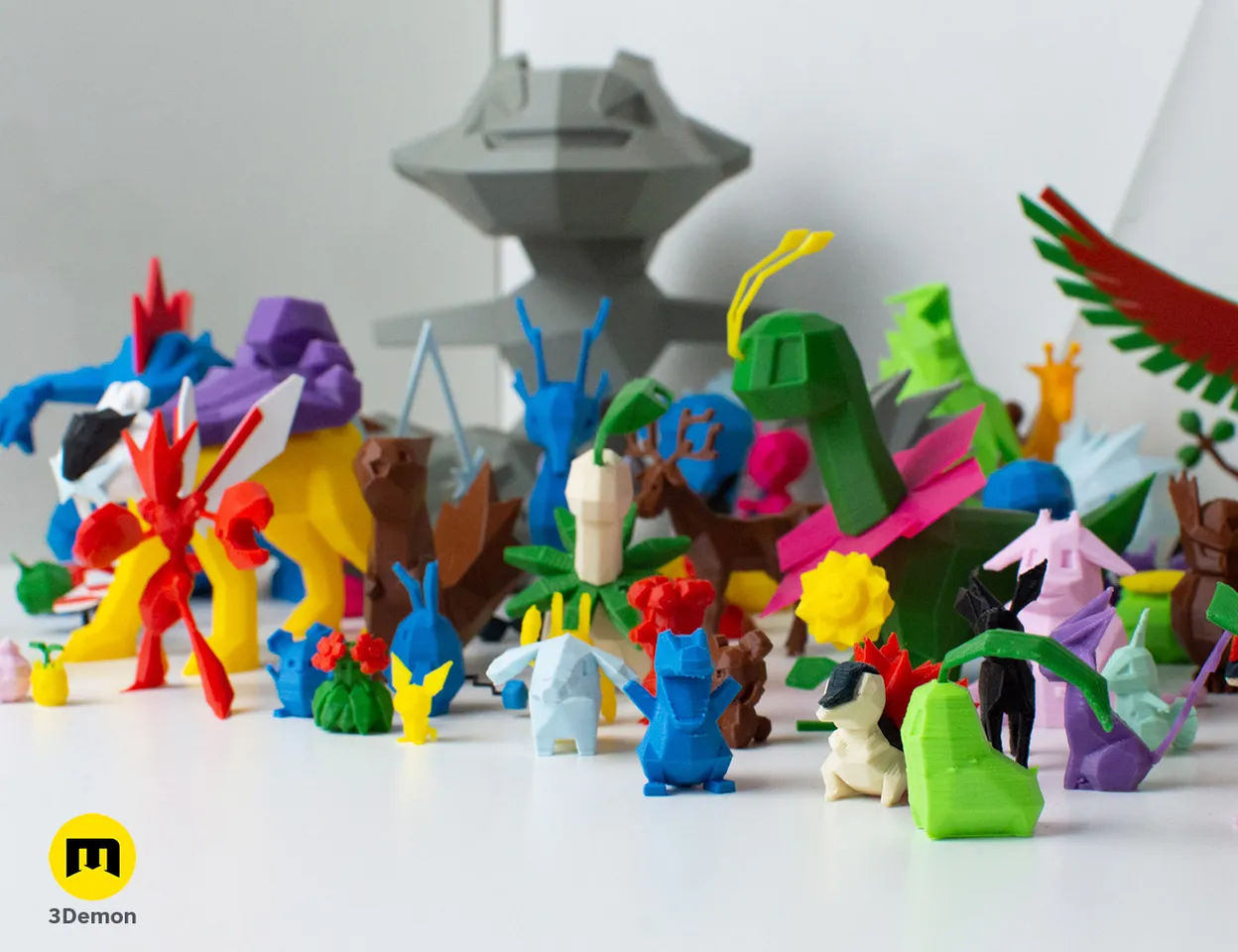 Low Poly Pokemon Collection Generation 2 by 3Demon | Download free STL ...