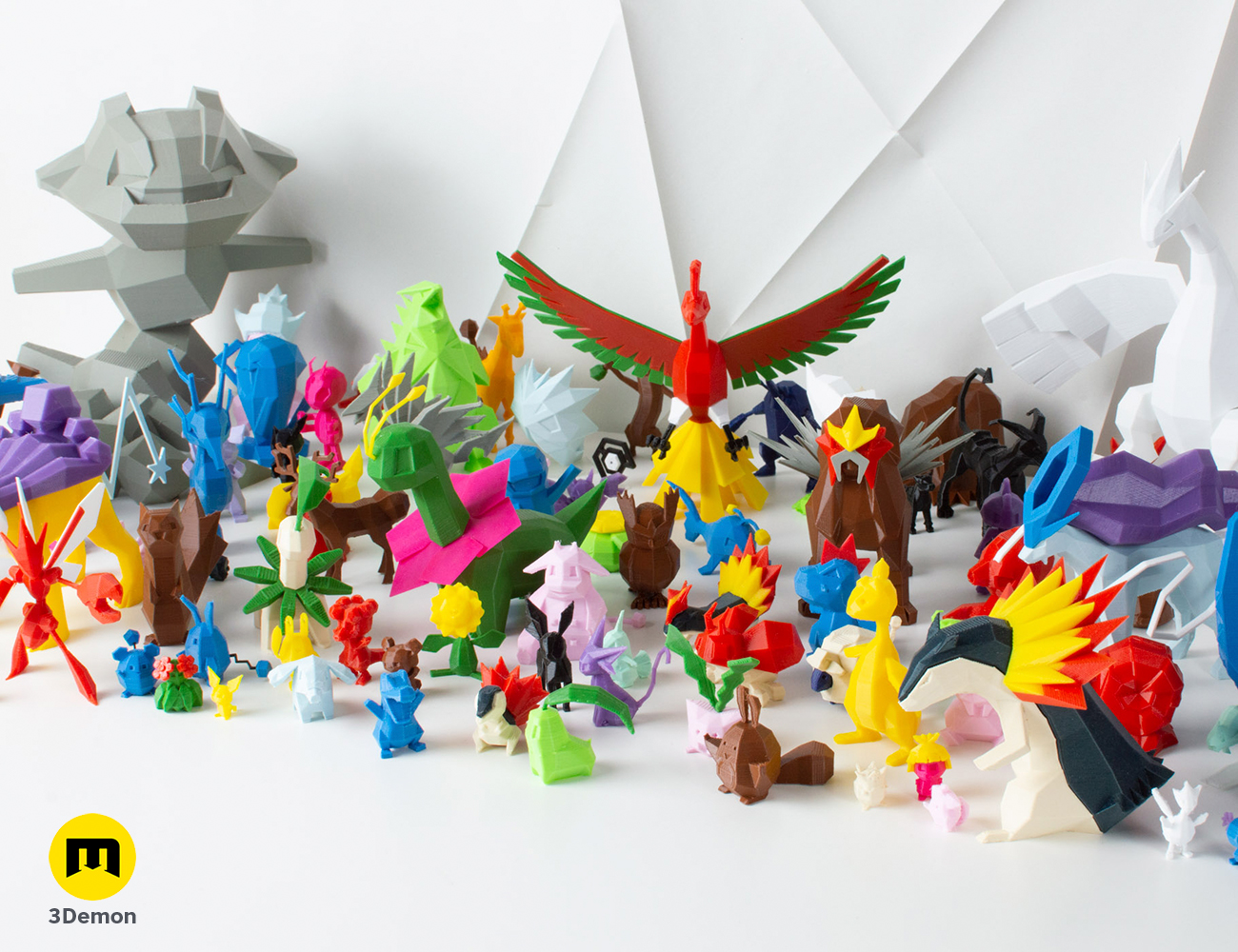 Low Poly Pokemon Collection Generation 2 by 3Demon | Printables Store