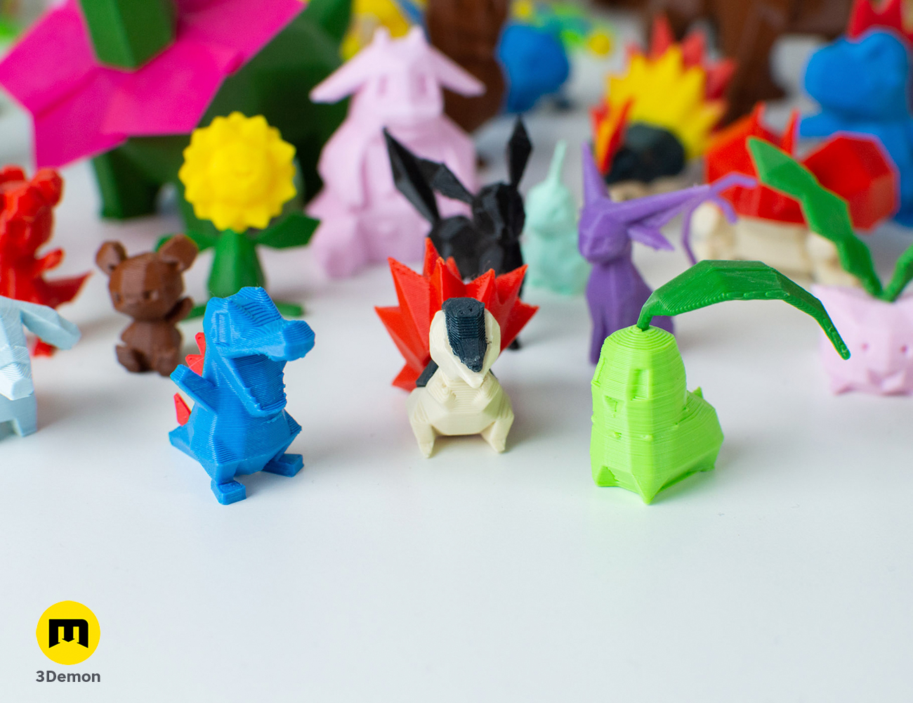 Low Poly Pokemon Collection Generation 2 by 3Demon | Printables Store