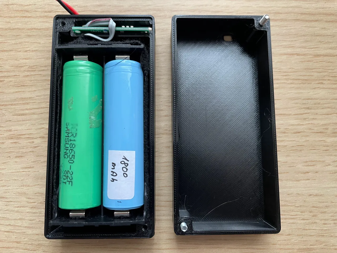 18650 2S battery case (holder) by Jakub K. | Download free STL model ...