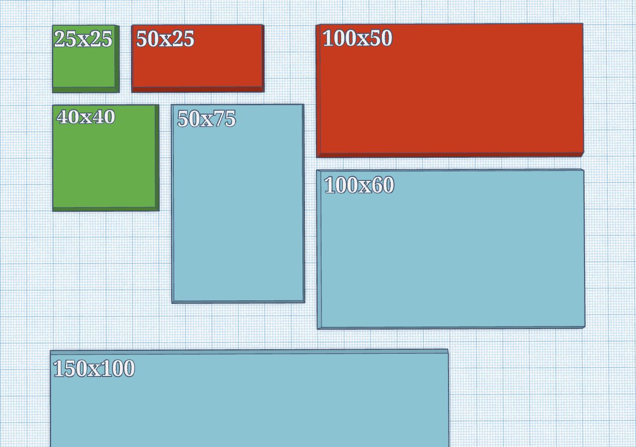 Wargaming/The Old World - Square Bases - magnetizable by Stefan Krüger ...