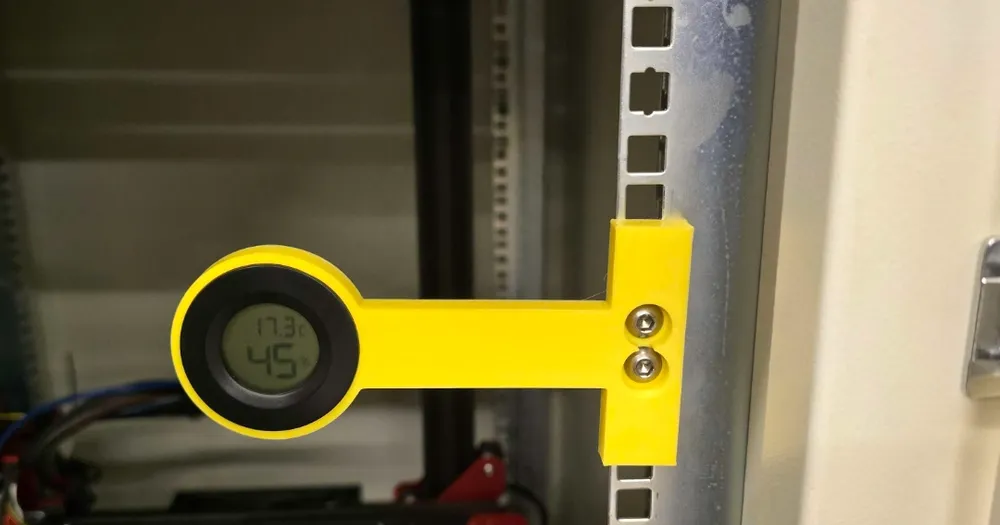 Temperature Sensor Server Rack Mount by CtrlAlt | Download free STL ...