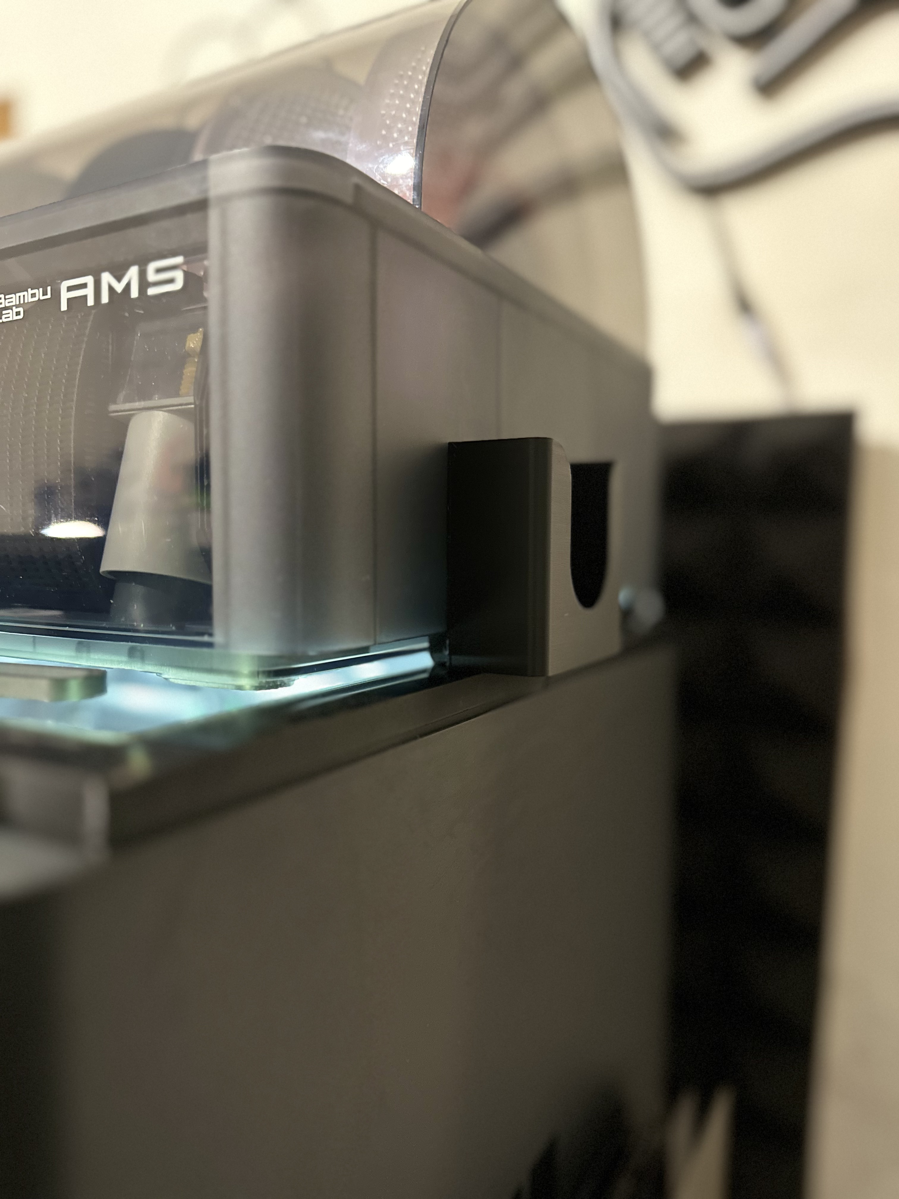 AMS Mount Build Plate Cleaner Holder by Roket | Download free STL model ...