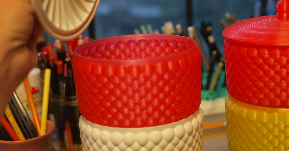 Rhe's Knobbly Knurled Bumpy Bowls by h2odragon | Download free STL ...