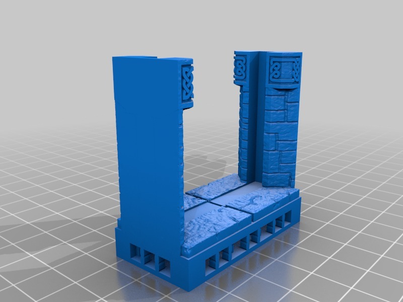 OpenLOCK Dwarven Halls Doorframe - Bulky by Matt - GlitchTech ...