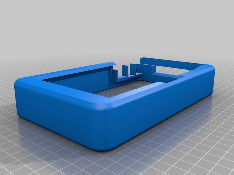 Raspberry Pi 7in Touchscreen Enclosure by Matt - GlitchTech | Download ...