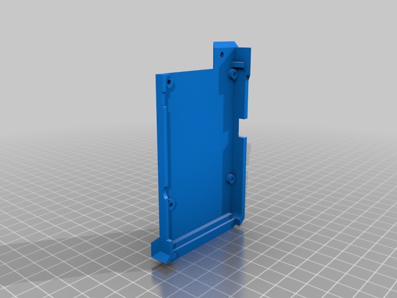 Raspberry Pi 7in Touchscreen Enclosure by Matt - GlitchTech | Download ...