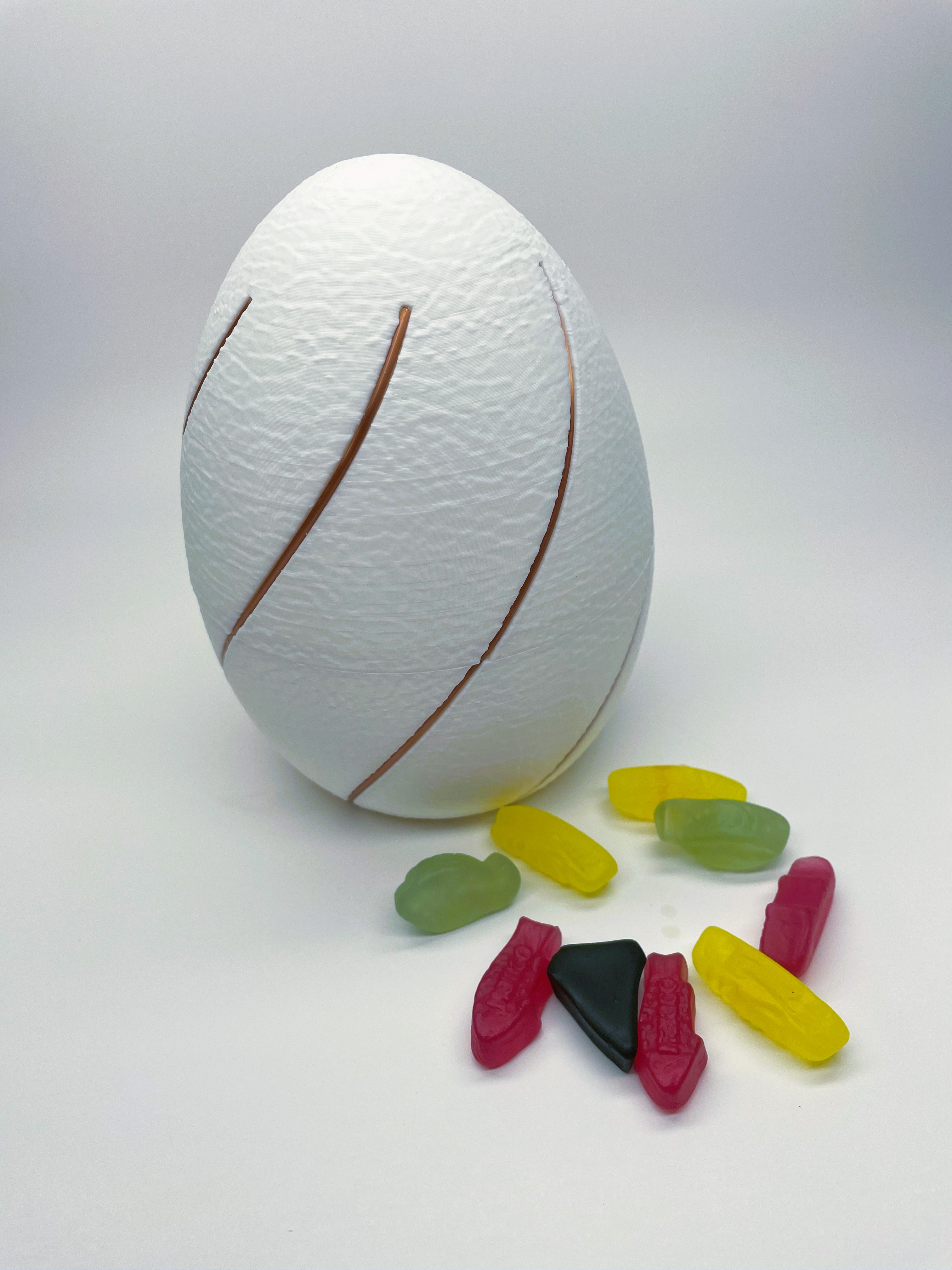 Threaded Spiral Easter Egg by SimperDesign | Download free STL model ...