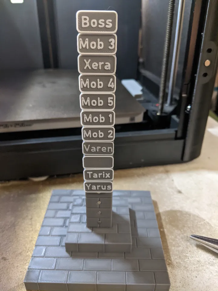 D&D Initiative Tracker by Linkreincarnate | Download free STL model ...