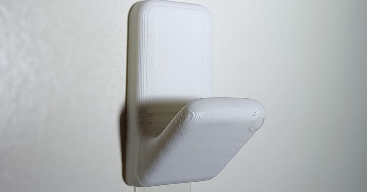 Simple hook by J Design | Download free STL model | Printables.com