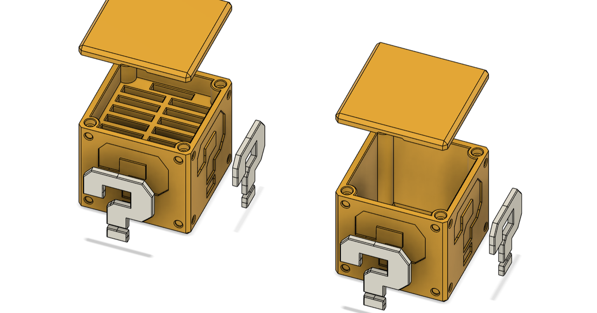 Magnetic Nintendo Switch Super Mario Gamecard Box Question Block ...