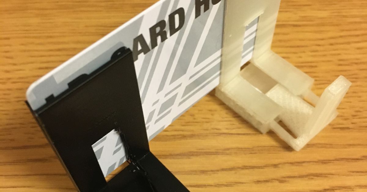 Bookmark-Book Holder by Adam - Iowa State 3DP Club | Download free STL ...