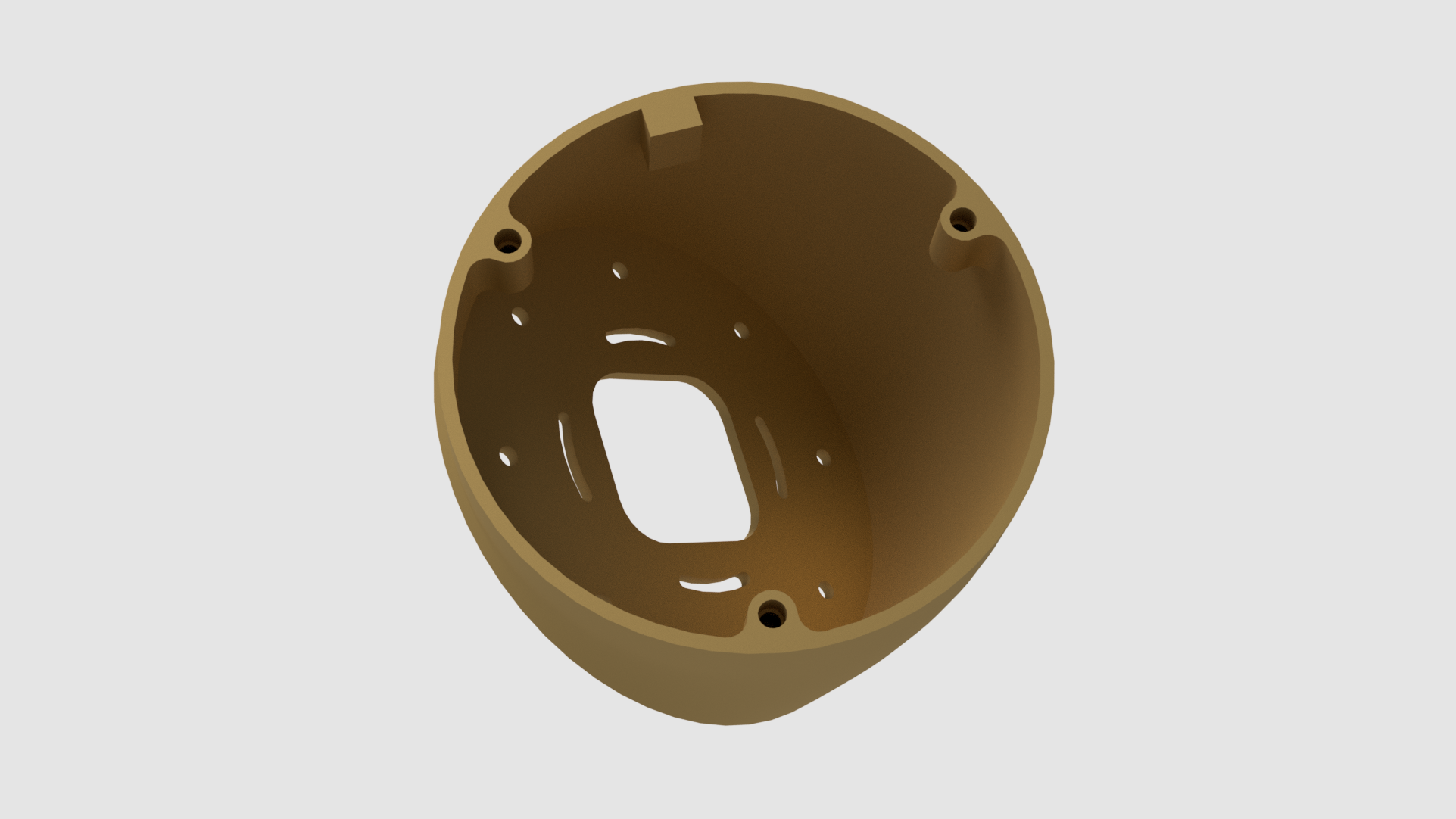 Hikvision dome camera mount (DS-2CD2146) by Hugo | Download free STL ...