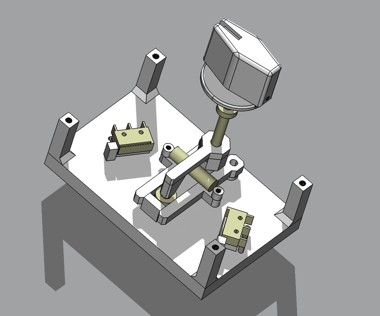 Airbus A320 Rudder Trim Mechanism - V2 by Mark Ayton [MANTOGA] | Download free STL model ...