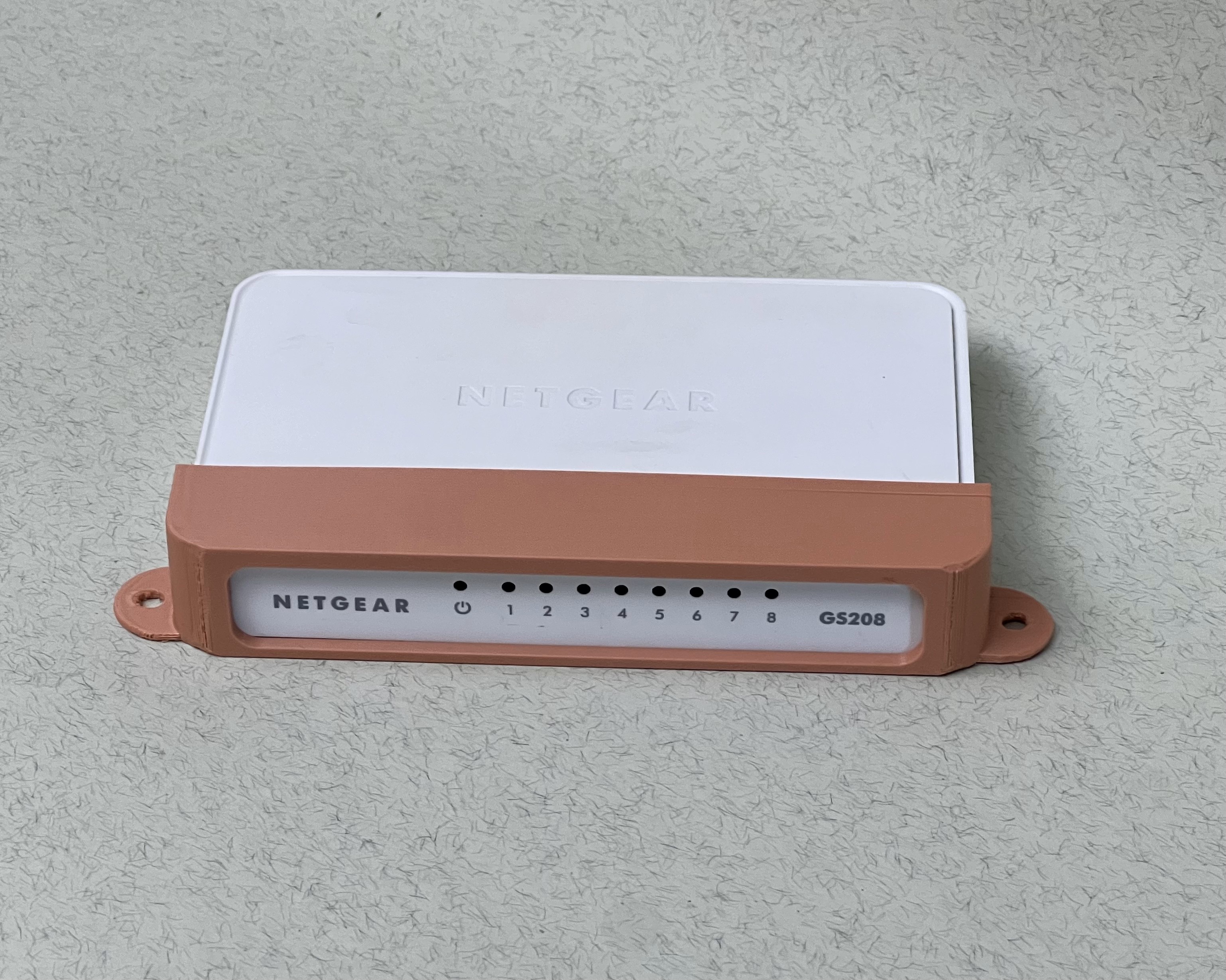 Netgear GS208 wall mount by Martin K @ IFA | Download free STL model ...