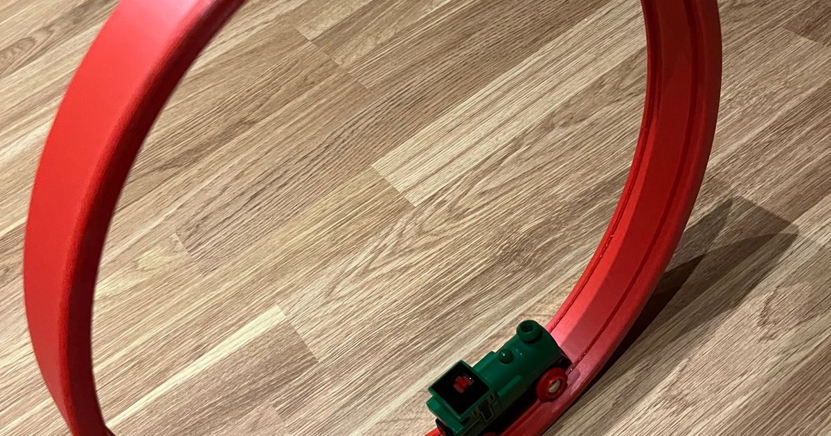 Infinity Loop Train Ring by robbanprintar | Download free STL model ...