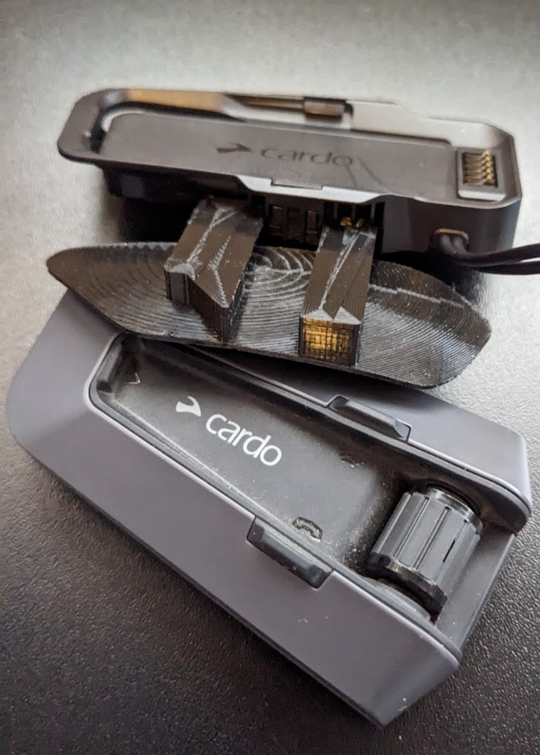 Cardo Edge mount parts by guidosenff | Download free STL model ...