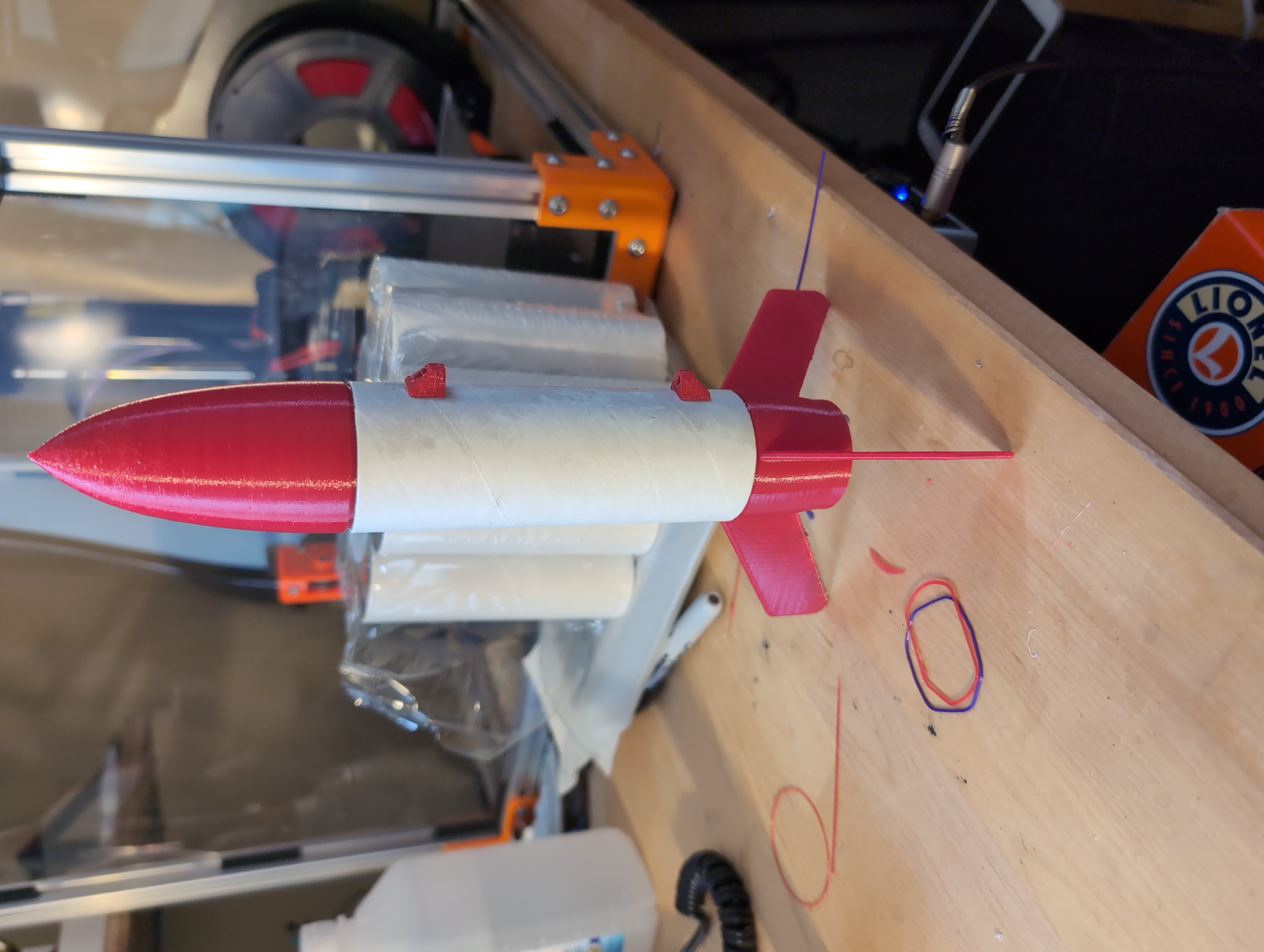 Toilet Paper Tube Model Rocket Kit by Fantastic Plastic Person ...