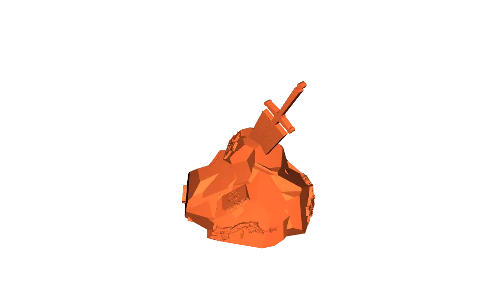 Black Clover (Asta's Tombstone) by RBCRocket | Download free STL model ...