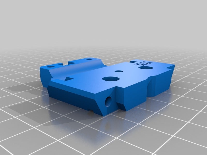 Prusa MK3 R2 Split X Carriage Back by ed | Download free STL model ...