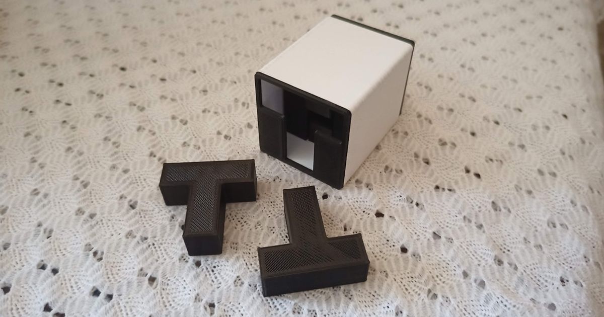 T Puzzle von mrisco | Kostenloses STL-Modell herunterladen | Printables.com