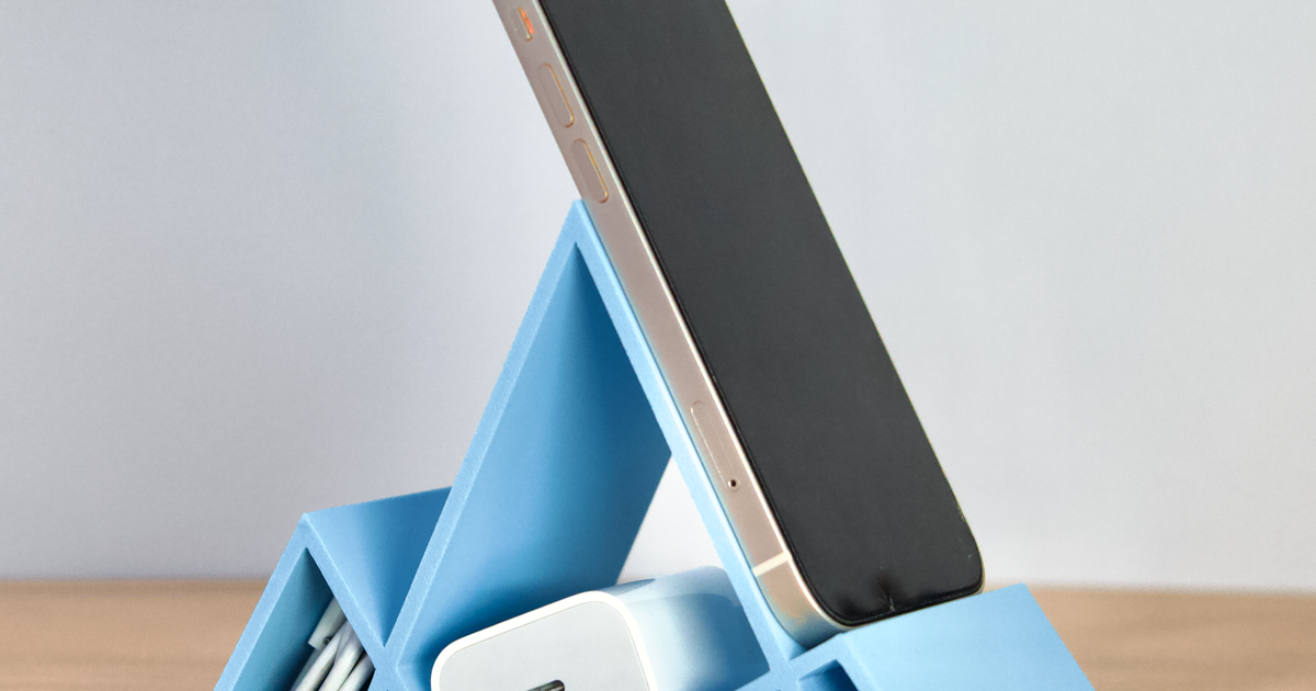 Minimalist Phone Stand & Phone Holder by Millo Design Studio | Download ...