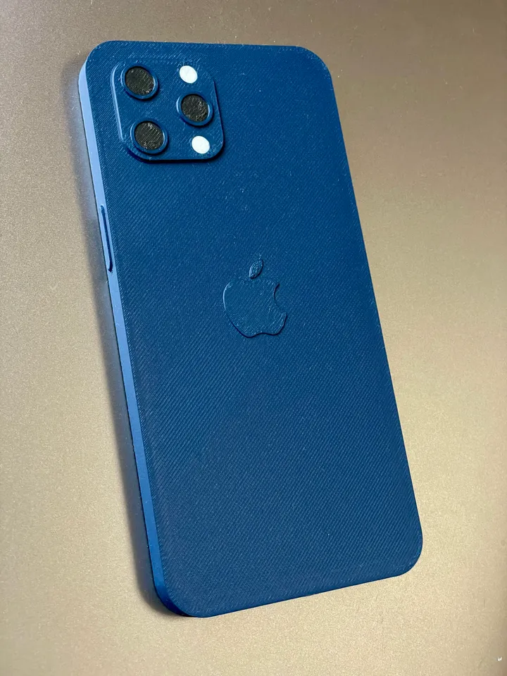 Iphone 12 Pro 3D blue by Ivan_Creation_3D | Download free STL model ...