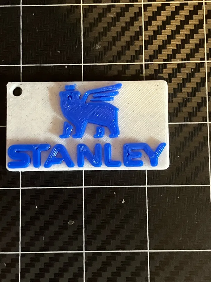 Stanley Logo Keychain by Filament Designs | Download free STL model ...