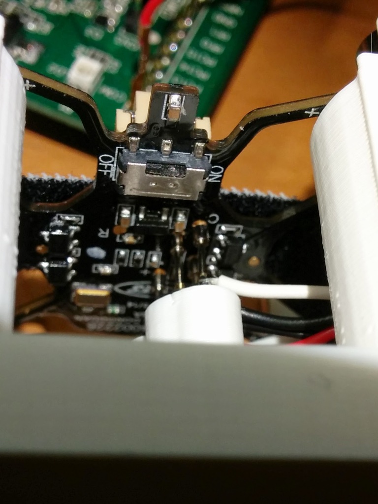 Pogo pin debug jig for Hubsan Q4 / Estes Proto-X micro quadcopters by ...