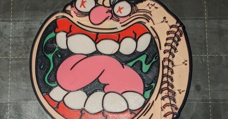 Madball Screaming Meemie Fridge Magnet by Bliss_Engineering | Download ...