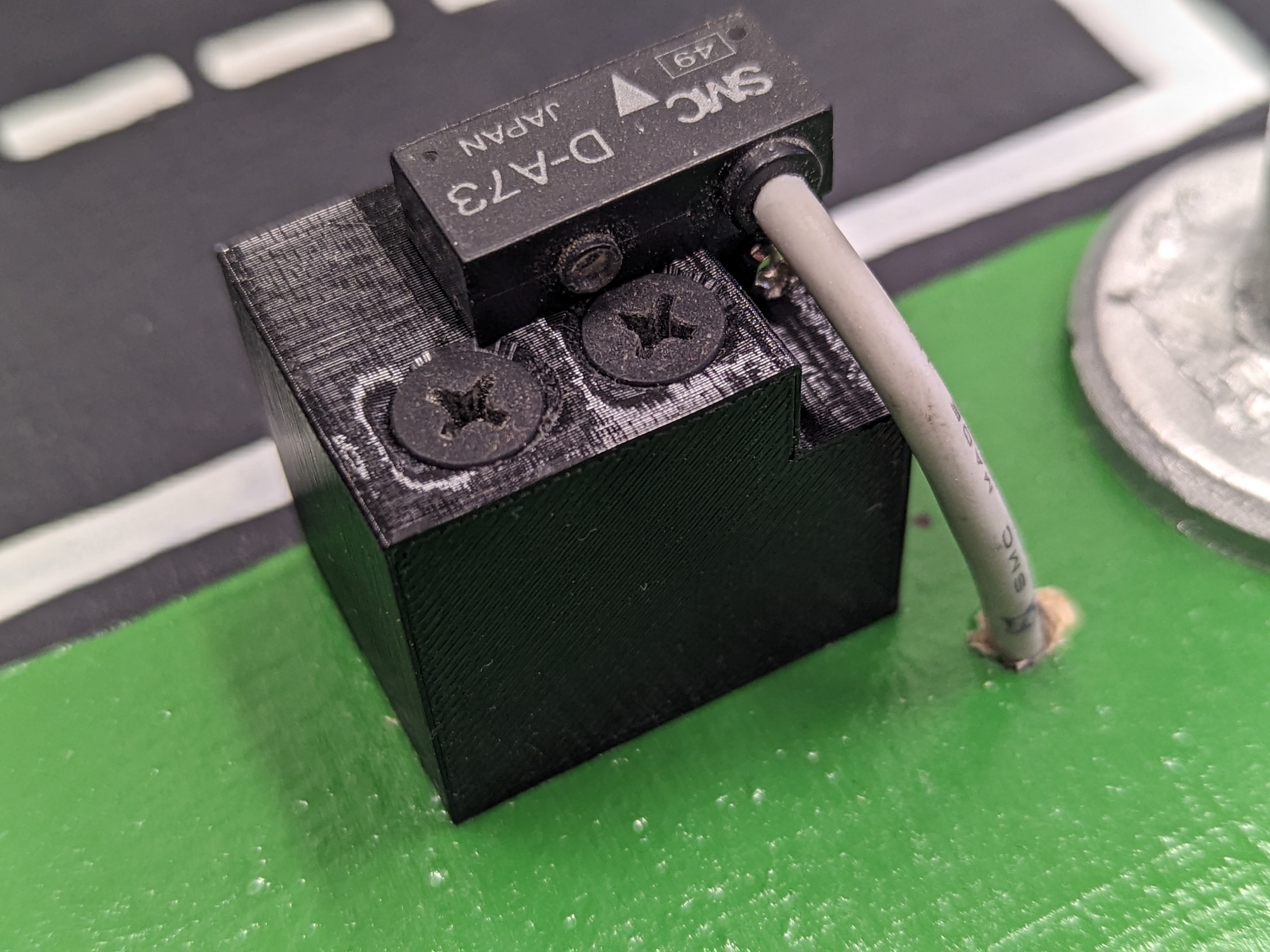 Reed switch bracket. by Sparky79 | Download free STL model | Printables.com