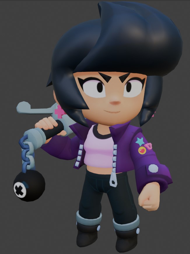 Bibi - Brawl Stars by GoatGamez | Download free STL model | Printables.com