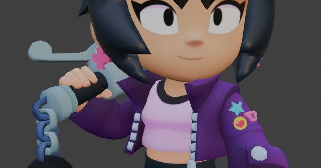 Bibi - Brawl Stars by GoatGamez | Download free STL model | Printables.com