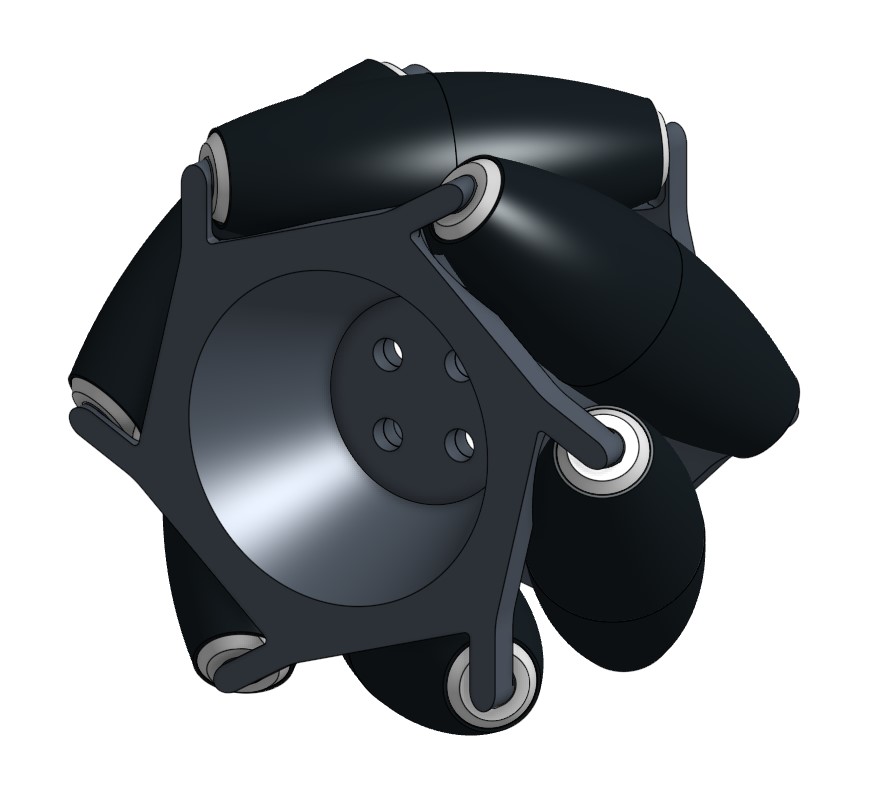 Mecanum Wheel 64mm V1 by Peatch | Download free STL model | Printables.com