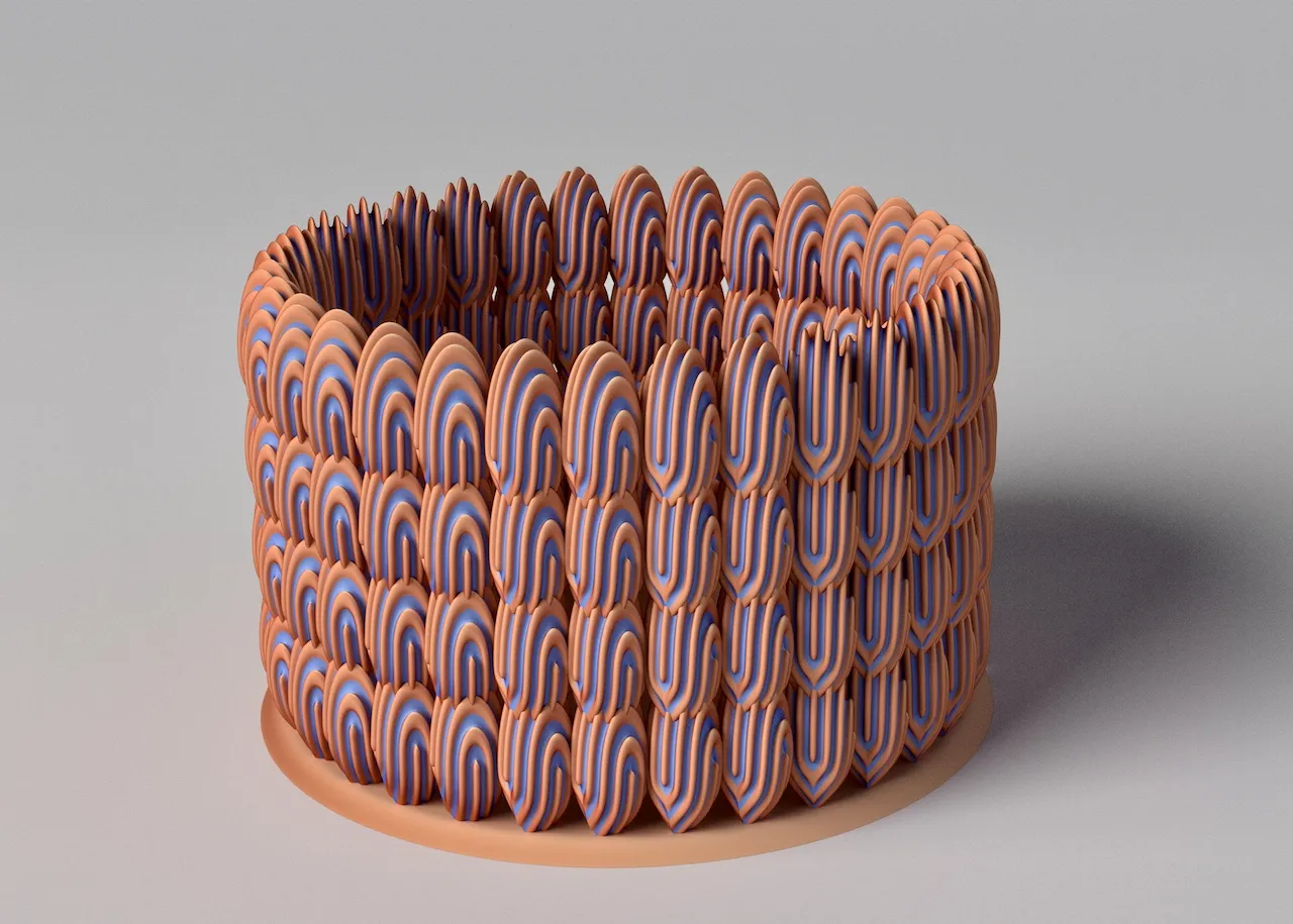 Curvy Sphere Basket by SteedMaker | Download free STL model ...