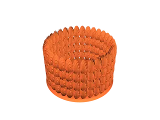Curvy Sphere Basket by SteedMaker | Download free STL model ...