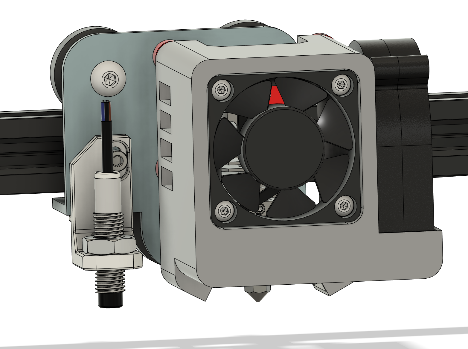 Ender 3 PINDA/M8 Mount by JdogAwesome | Download free STL model ...