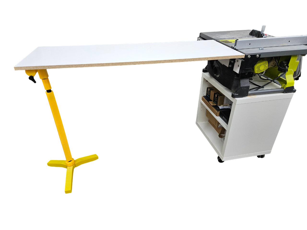 Universal table saw outfeed system by Darren | Download free STL model ...
