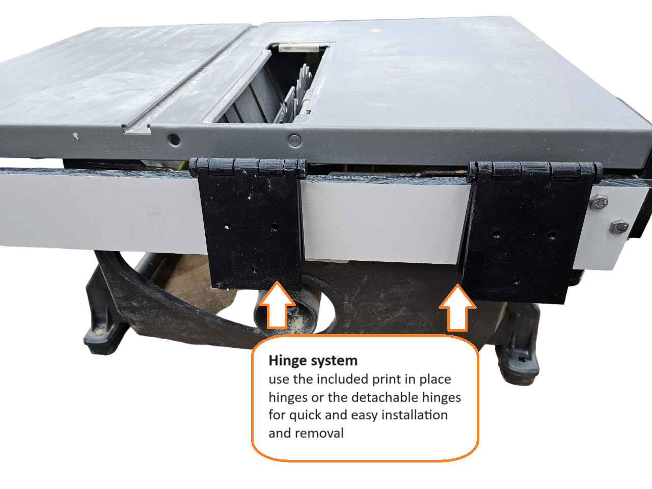 Universal table saw outfeed system par Darren | Téléchargez ...