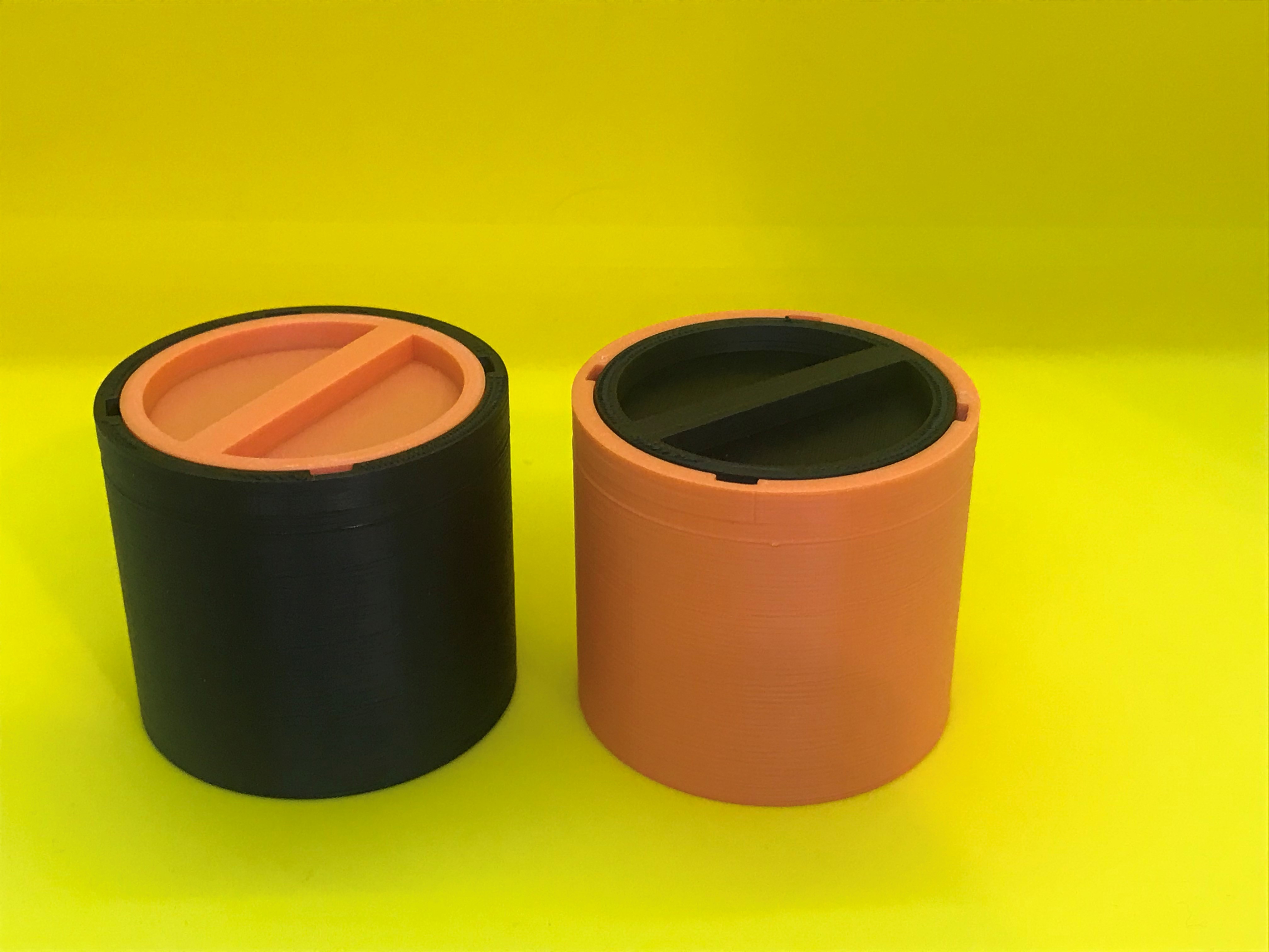 Twist Lock Box by actualSIZE | Download free STL model | Printables.com