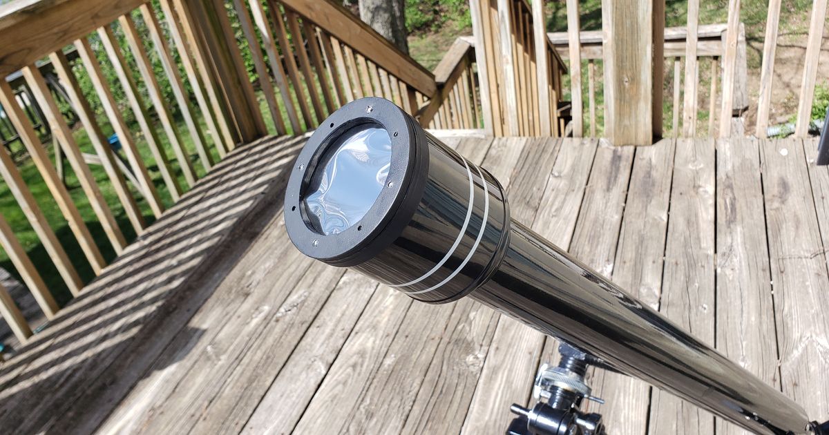 Telescope Refractor Solar (Eclipse) Filter by Daniel Carter | Download ...